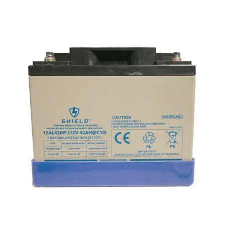 Shield 12V 42AH Non-Spillable Sealed AGM Battery - Energy Dynamics Africa